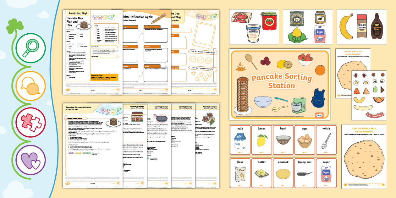 Pancake Tuesday Plan and Play Pack (teacher made) - Twinkl