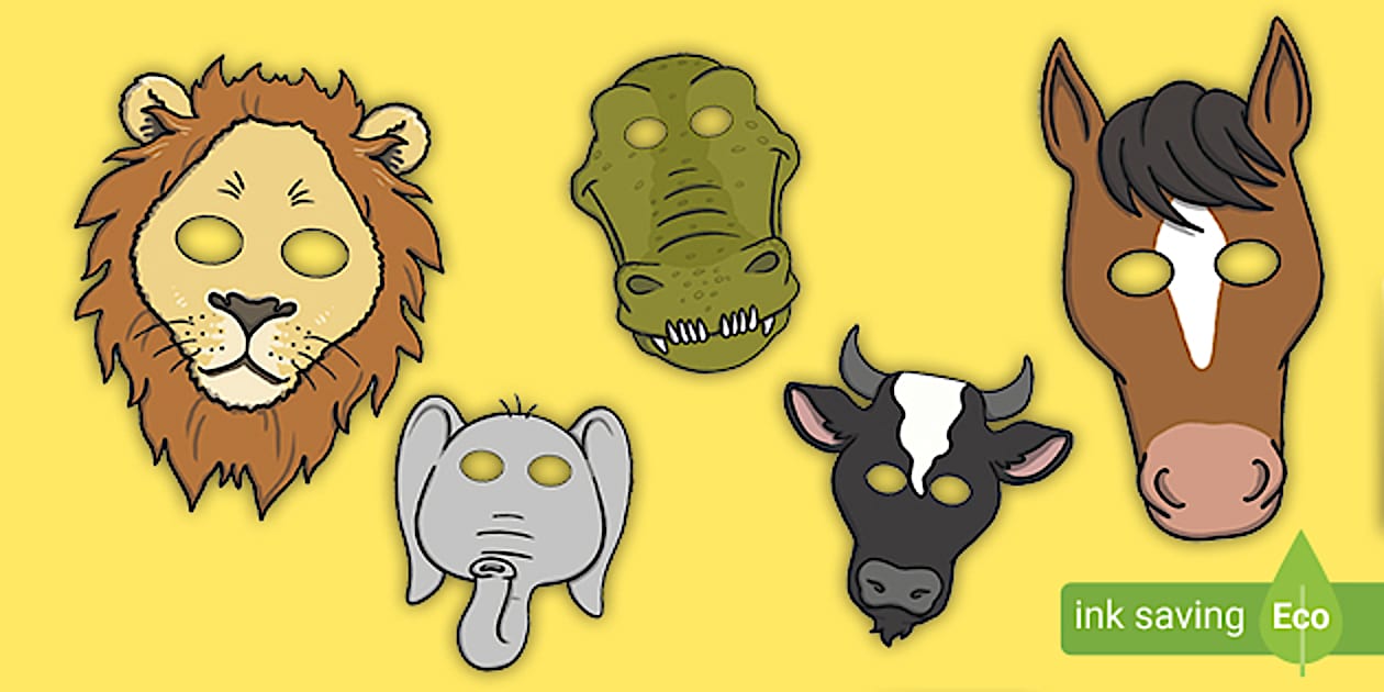 Zoo Animals Booth Props (teacher made) - Twinkl