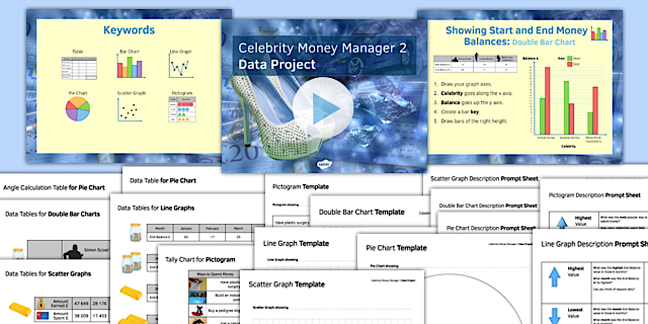 Celebrity Money Manager 2 Data SEN MLD (Teacher-Made)