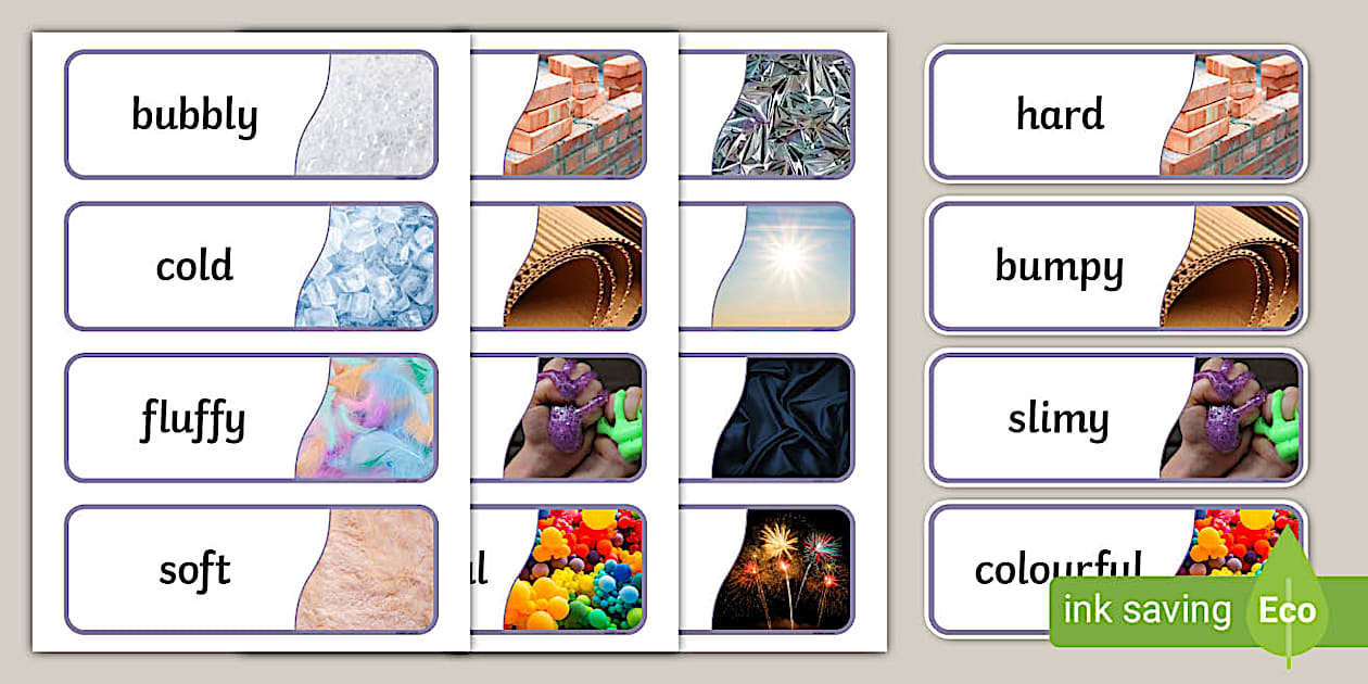 Sensory Word Cards | Sensory | Display | Twinkl - Twinkl