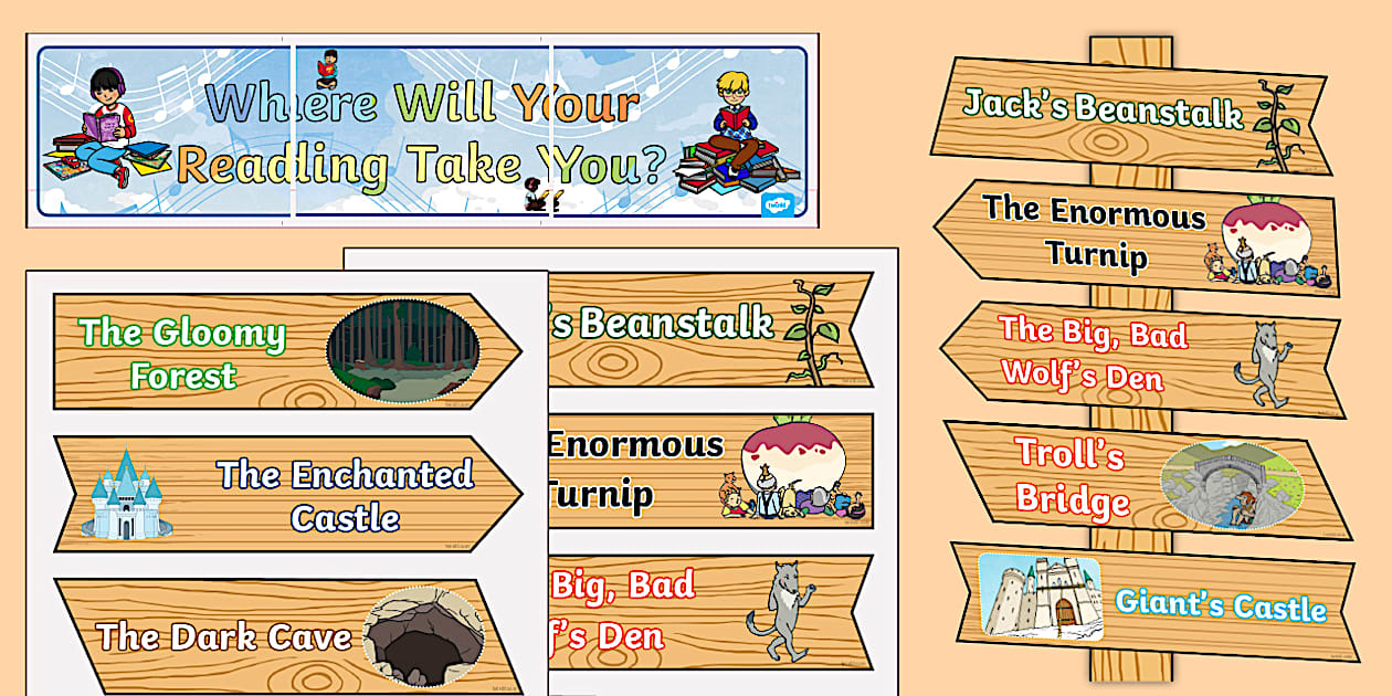 KS1 Where Will Your Reading Take You? Display Pack - Twinkl