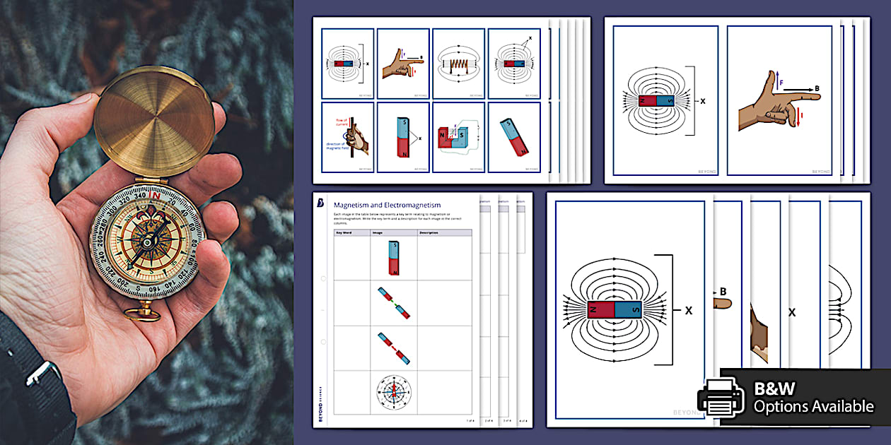 Magnetism and Electromagnetism Resource Pack (teacher made)