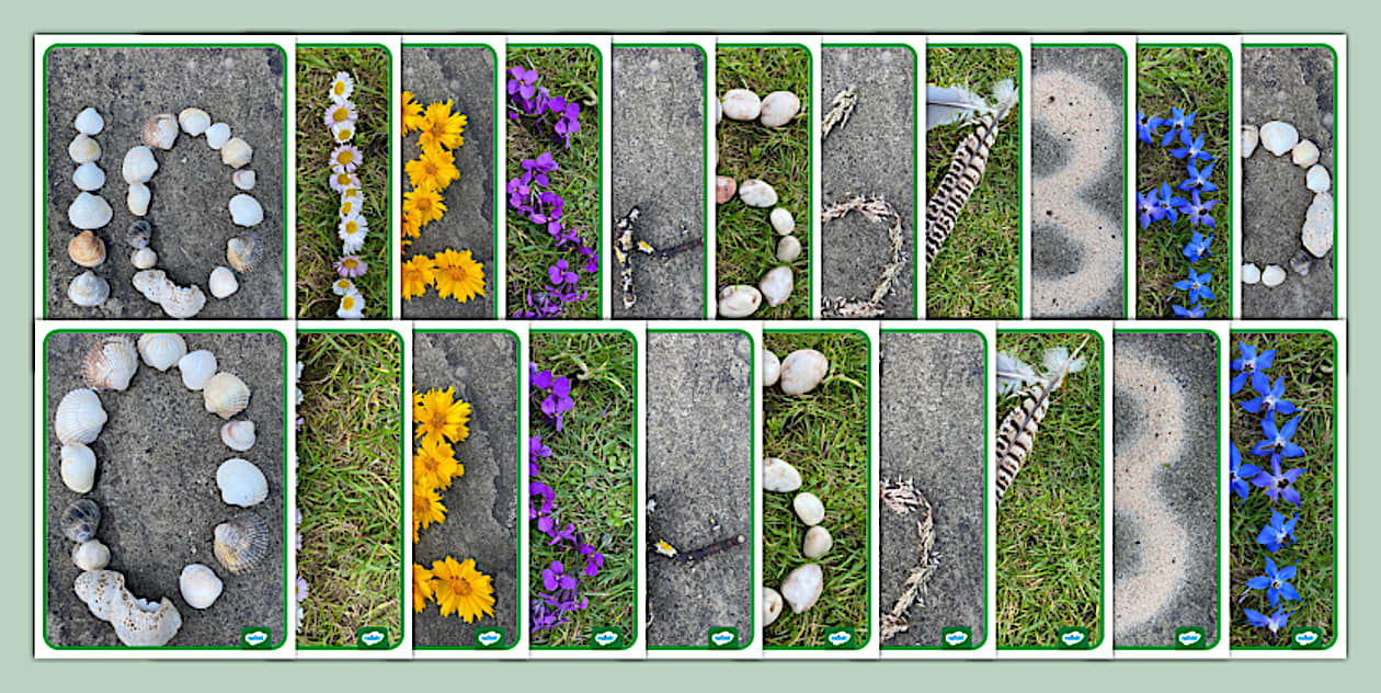 Numbers 0-20 Nature Posters (Teacher-Made) - Twinkl