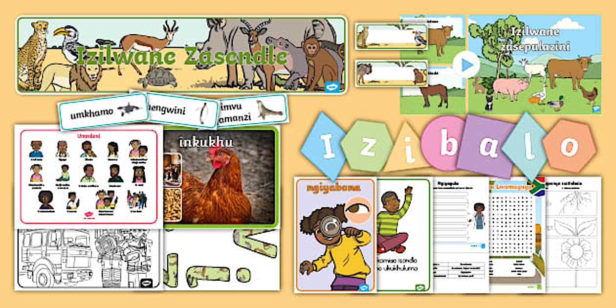 FREE! - isiZulu Classroom Resource Pack - Twinkl South Africa