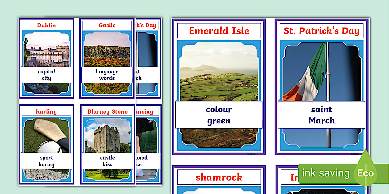 Ireland 'Leave it out!' Game Cards (Teacher-Made) - Twinkl