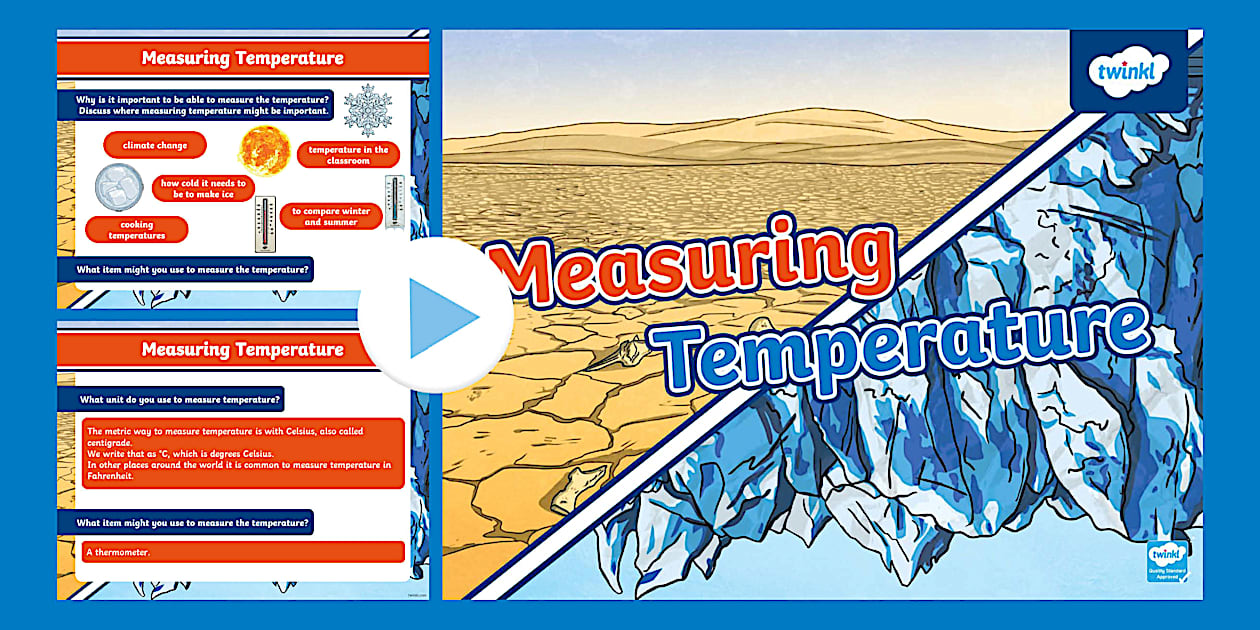 Measuring Temperature (teacher made) - Twinkl