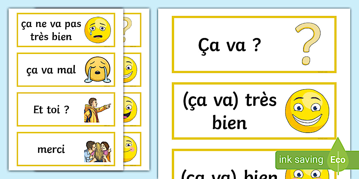 👉 French Flashcards - KS2 How Are You? (teacher made)