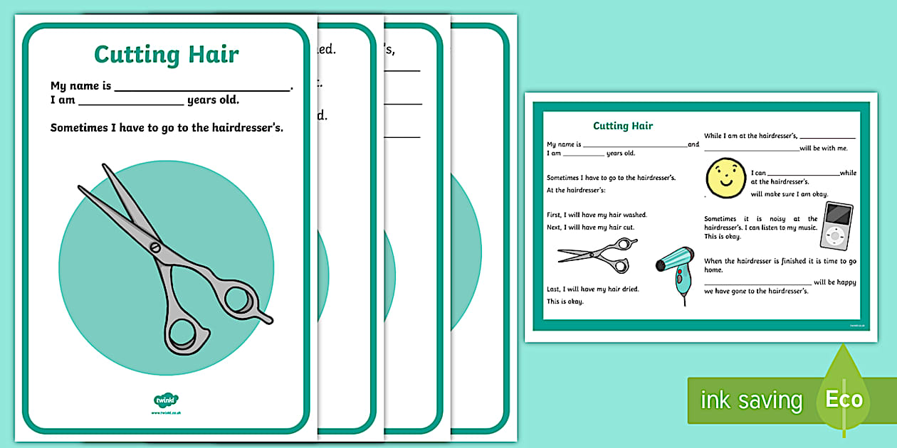 Hair Cutting Social Situation - Haircut Social Story