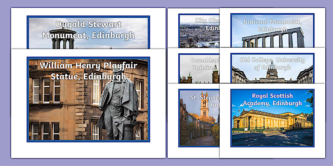 Scottish Architect William Henry Playfair Photo Pack