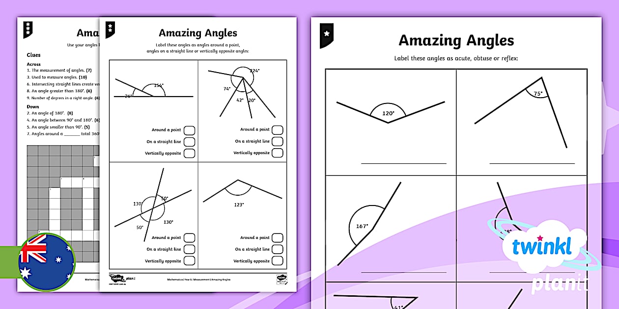 Year 6 Angles Home Learning Lesson Australia | AC9M6M04