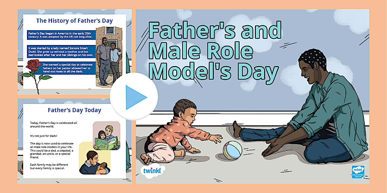 Older Learners: Father's and Male Role Model's Day PowerPoint