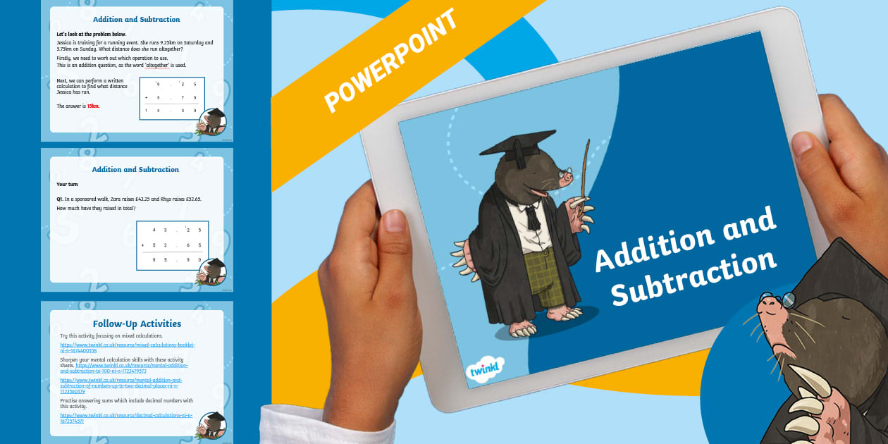 Addition and Subtraction PowerPoint