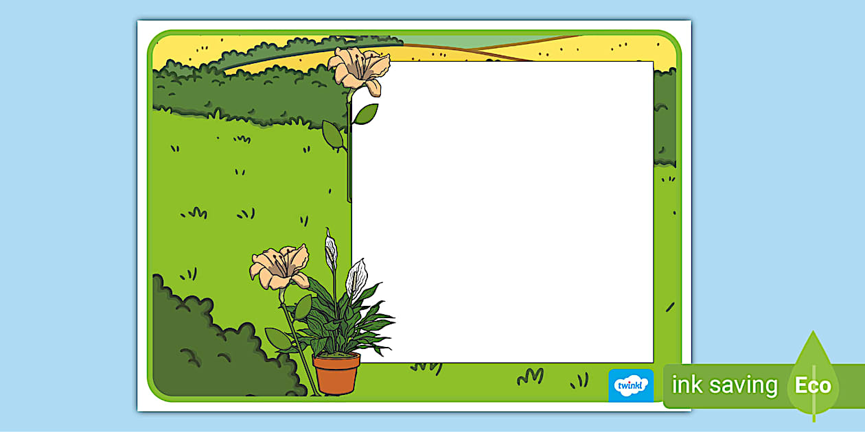 Lily Photo Frame (teacher made) - Twinkl