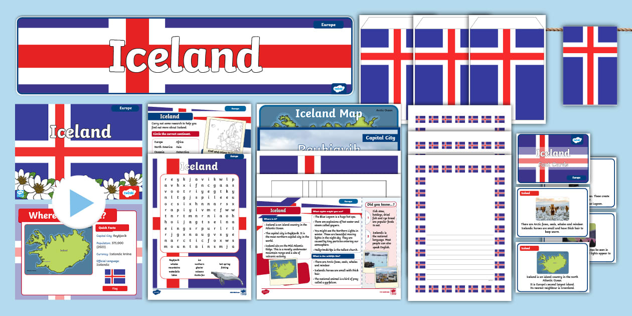KS1 Iceland Resource Pack (Teacher-Made) - Twinkl