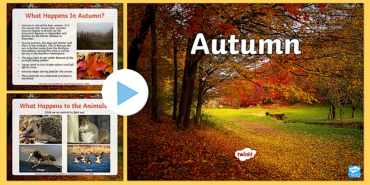 Autumn PowerPoint - Primary Resources (teacher made)
