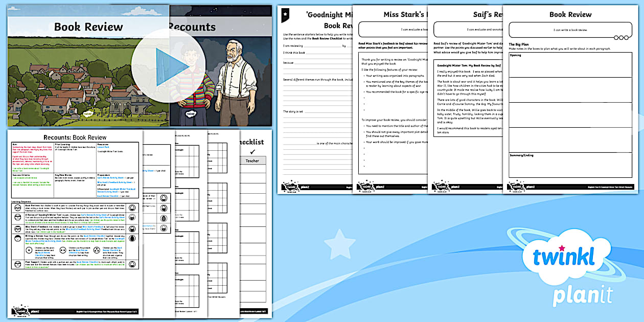 World War II: Goodnight Mister Tom Y5 Recounts Genre Unit Pack to Support