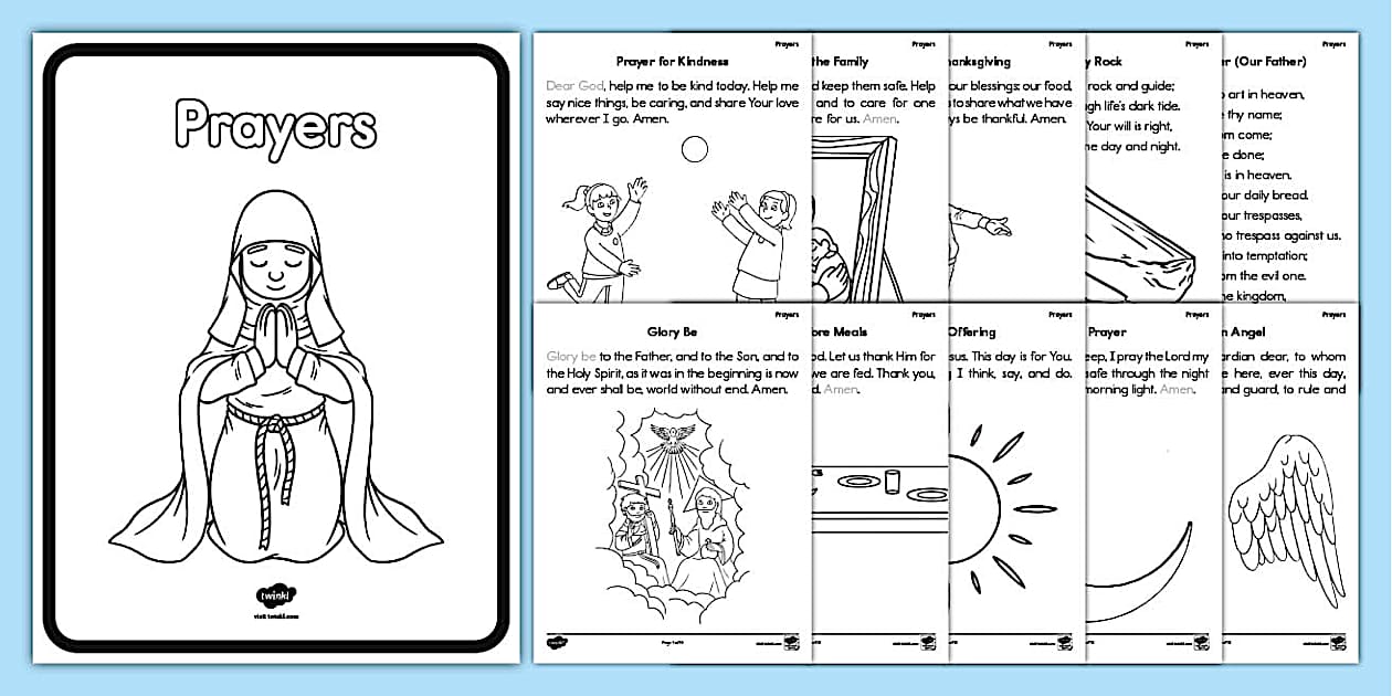 Children's Prayer Book | Christian Education | Twinkl USA