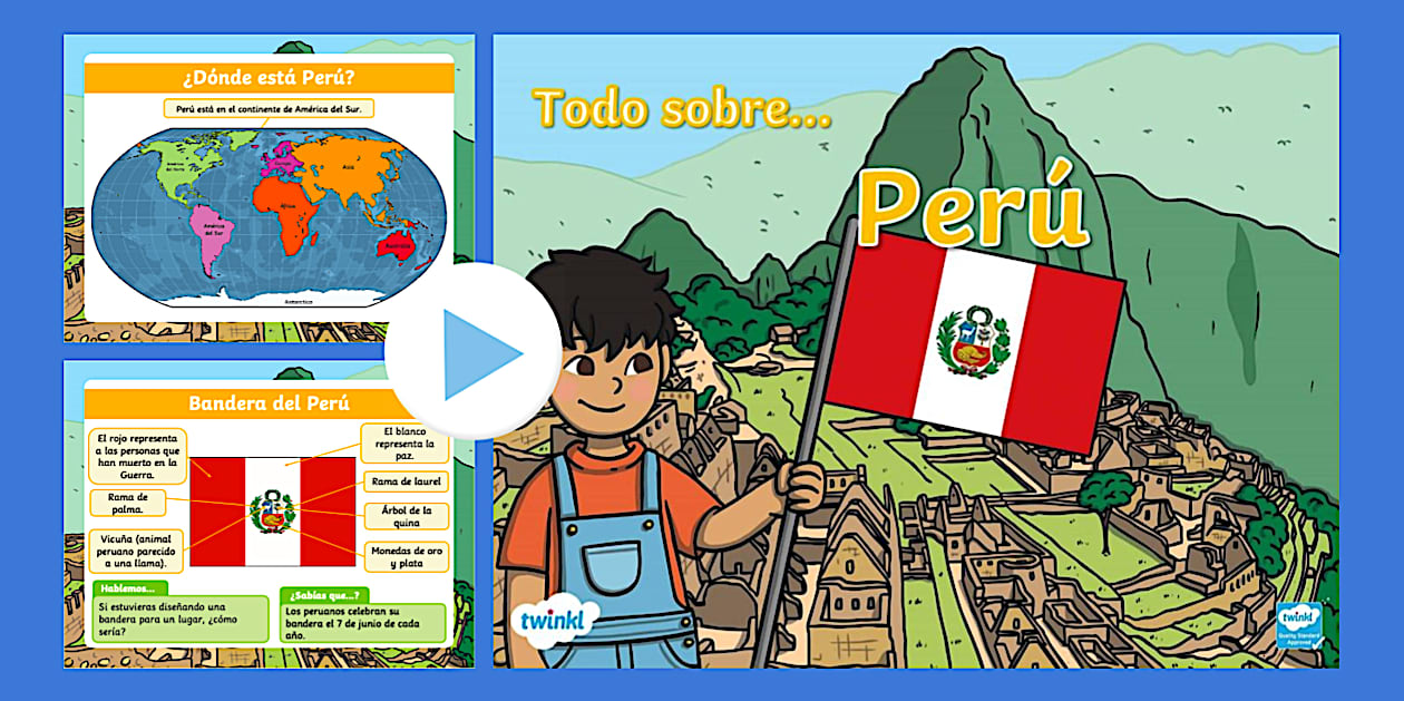 Todo sobre Perú Powerpoint (profesor hizo) - Twinkl