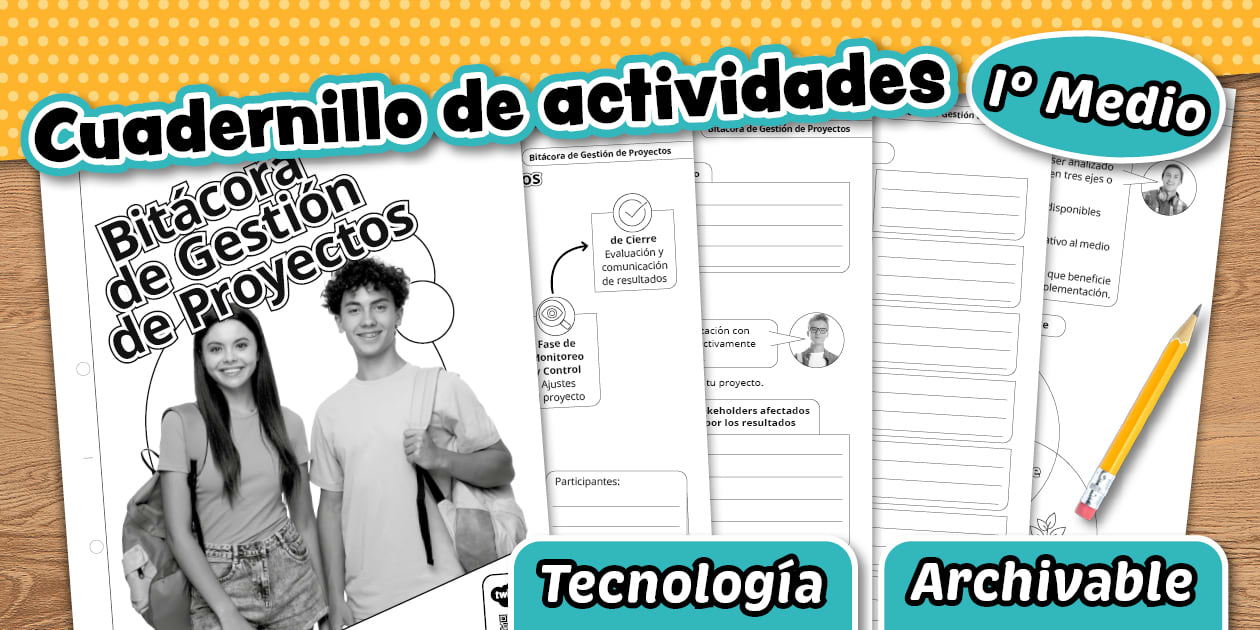 Cuadernillo | Gestión de Proyectos | Tecnología | Media