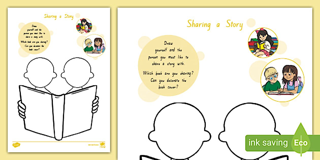 Share a Story Activity - Book Week (Hecho por educadores)