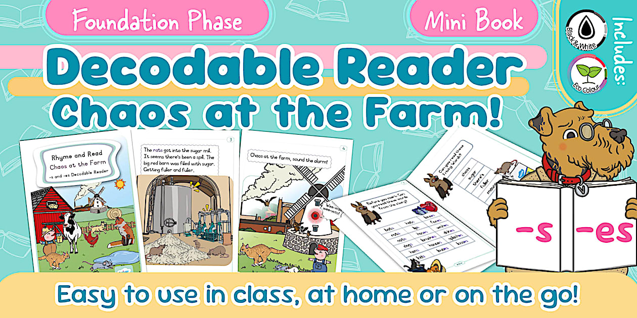 FP Phonics -s, -es Decodable Reader - Mini Book