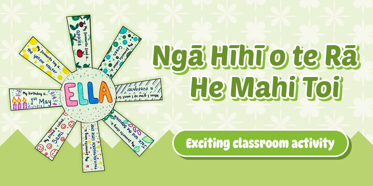 Ngā Hīhī o te Rā - He Mahi Toi