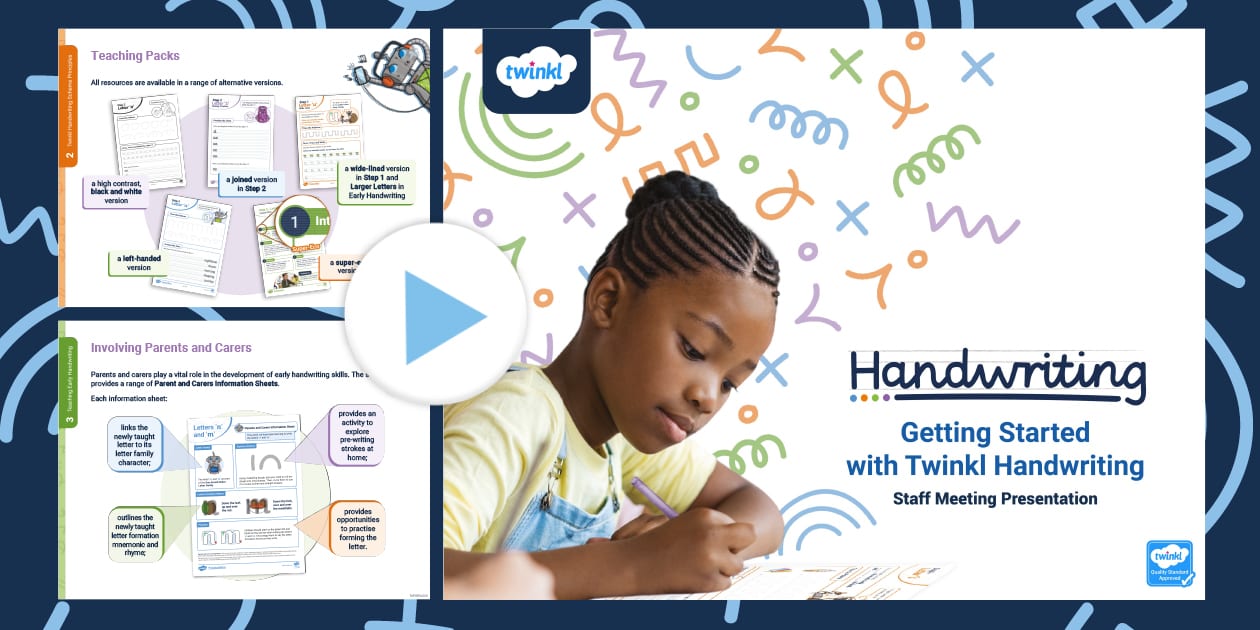 Getting Started Staff Meeting Presentation