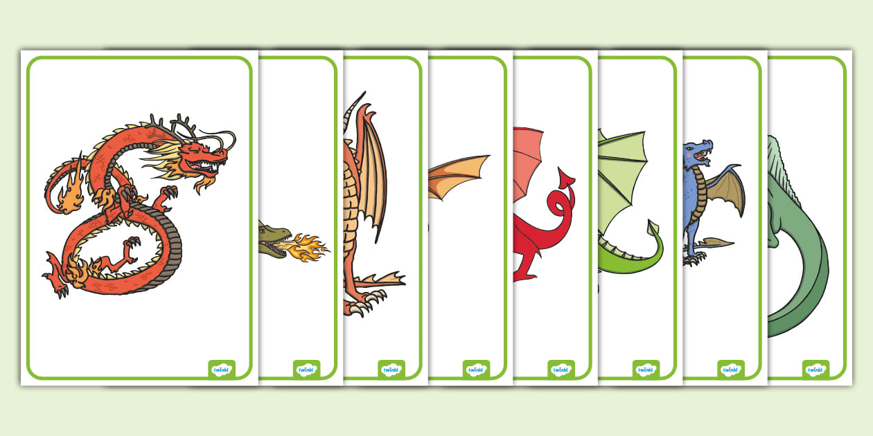 Dragons | Twinkl Dragon Design Resources (teacher made)
