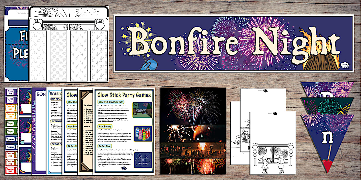 Bonfire Night At Home Celebration Kit | Twinkl Party
