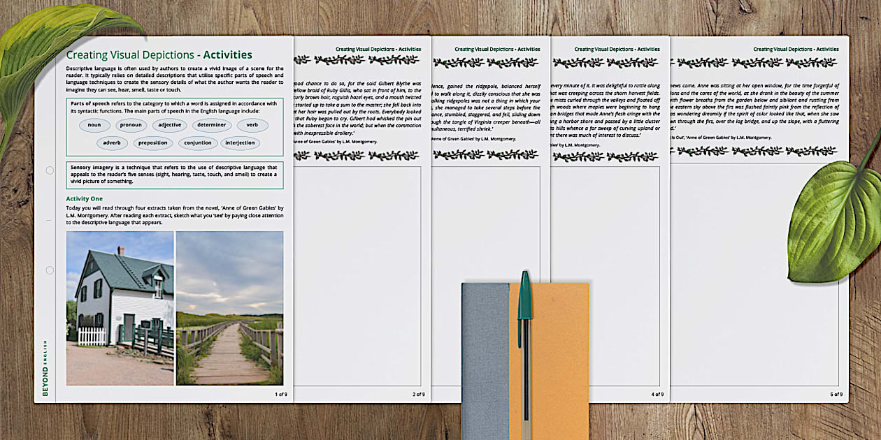 Creating Visual Depictions - Activities - Twinkl