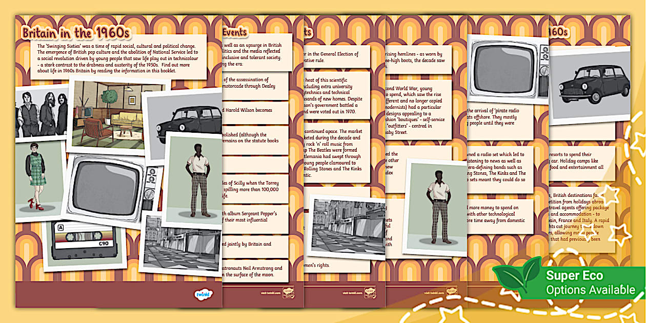 Britain in the 1960s (Ages 7 - 11) (teacher made) - Twinkl