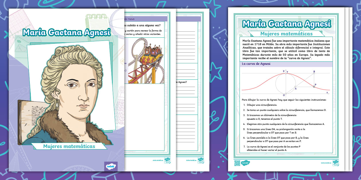 Juego STEM: María Gaetana Agnesi - Mujeres matemáticas