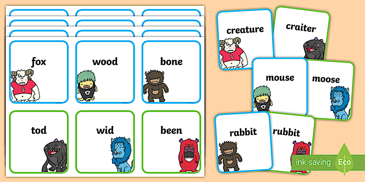 Editable Doric Noun Matching Cards (teacher made) - Twinkl