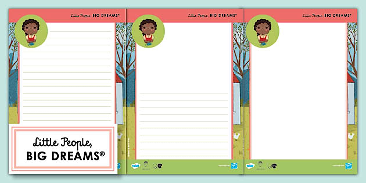 FREE! - Little People, Big Dreams: Rosa Parks Page Borders