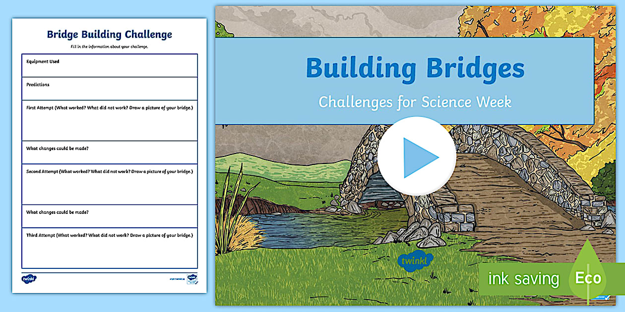 Building Bridges Challenges Activity Pack - Twinkl