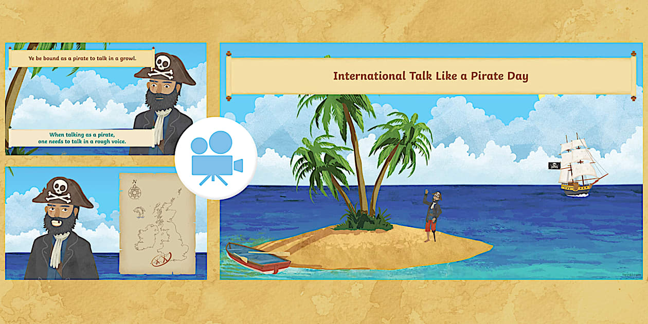 How to Talk Like a Pirate Animation (Teacher-Made) - Twinkl
