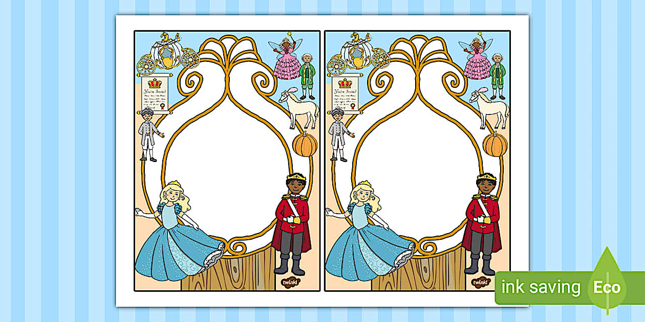 Cinderella Editable Notes from Teacher (teacher made)