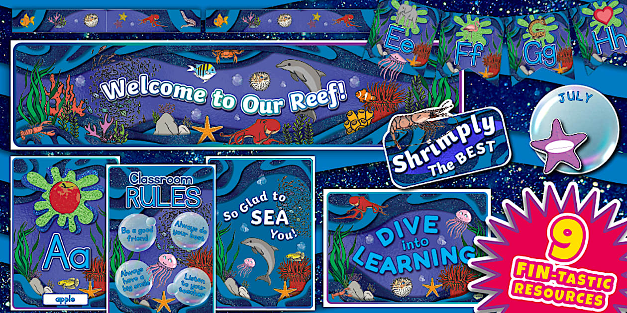 Preschool: Under the Sea Classroom Deco