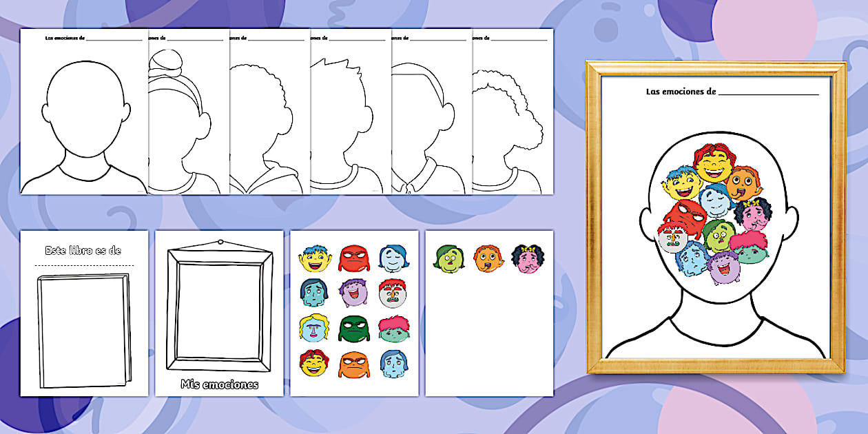 Regreso a clases - collage de emociones (teacher made)