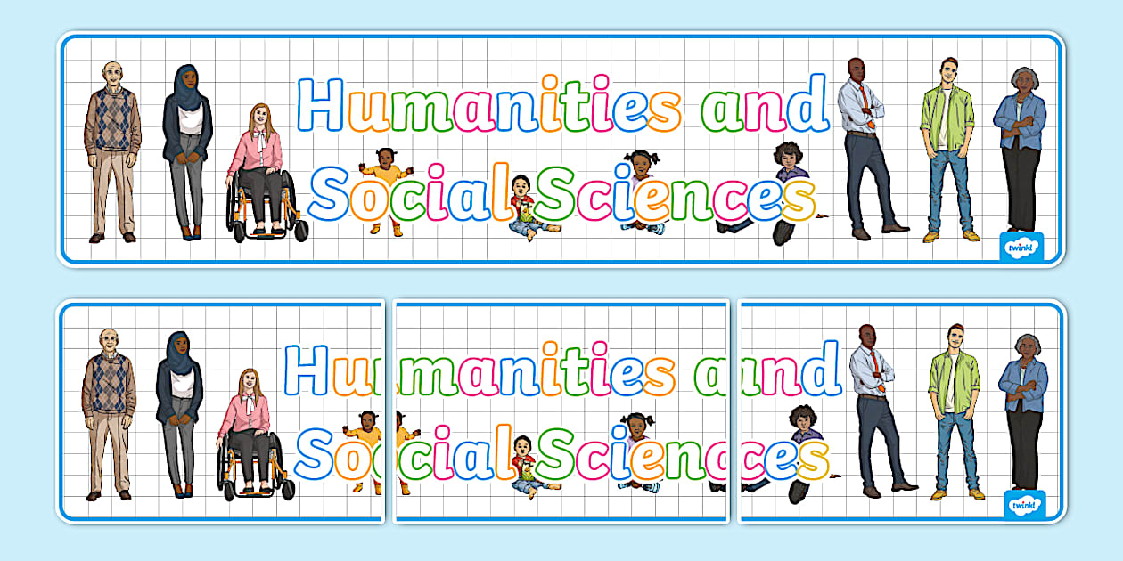 Humanities and Social Sciences Banner (teacher made)