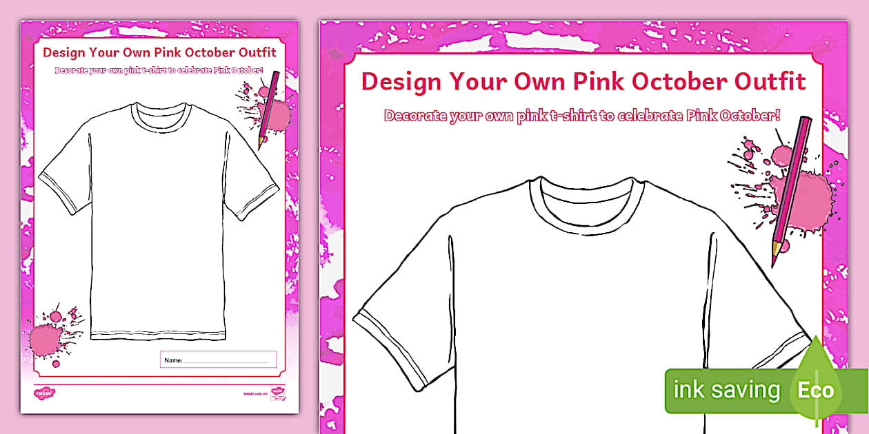Design your Pink October outfit