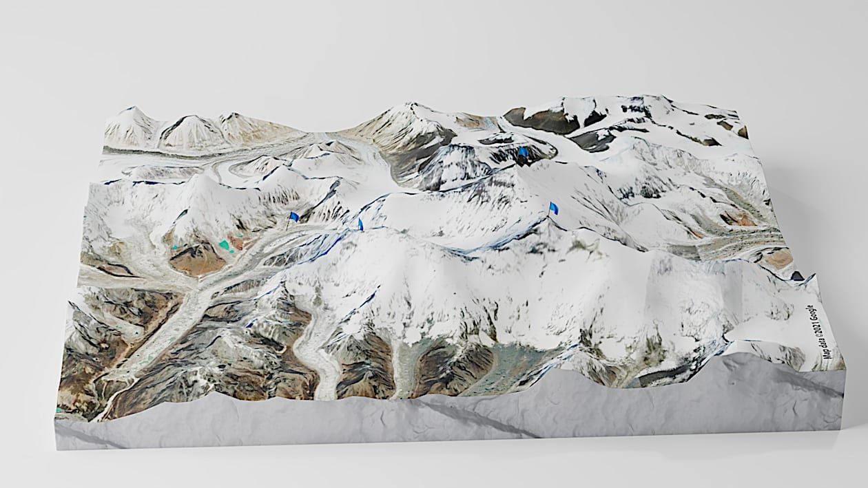 3D Model: Physical Geography - Mount Everest (teacher made)