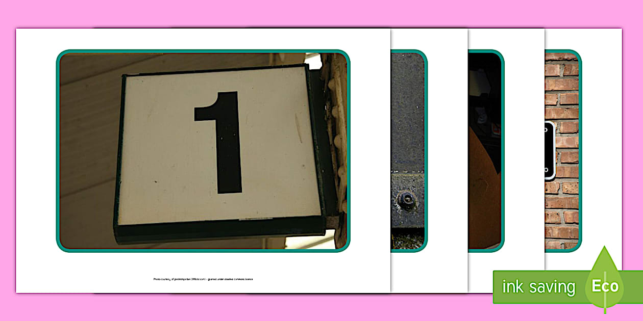 All about the Number '1' Photo Pack - (teacher made)