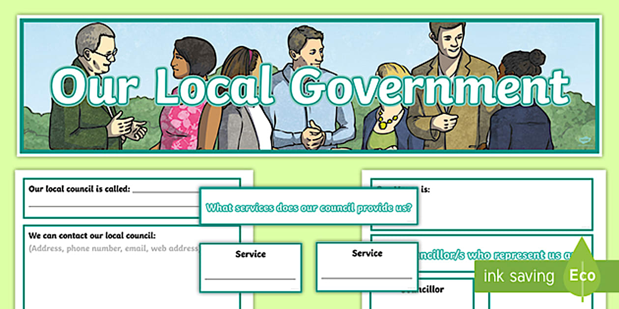 Our Local Government Display Pack