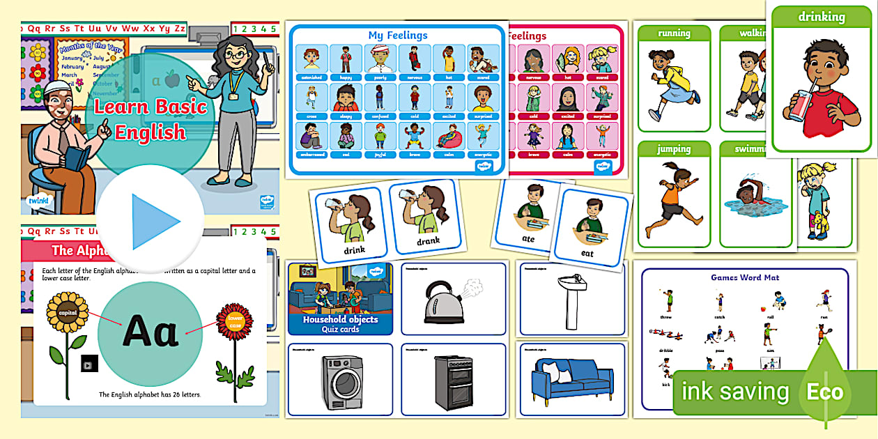 Printable ESL Activities Pack | ESL Resources | Twinkl