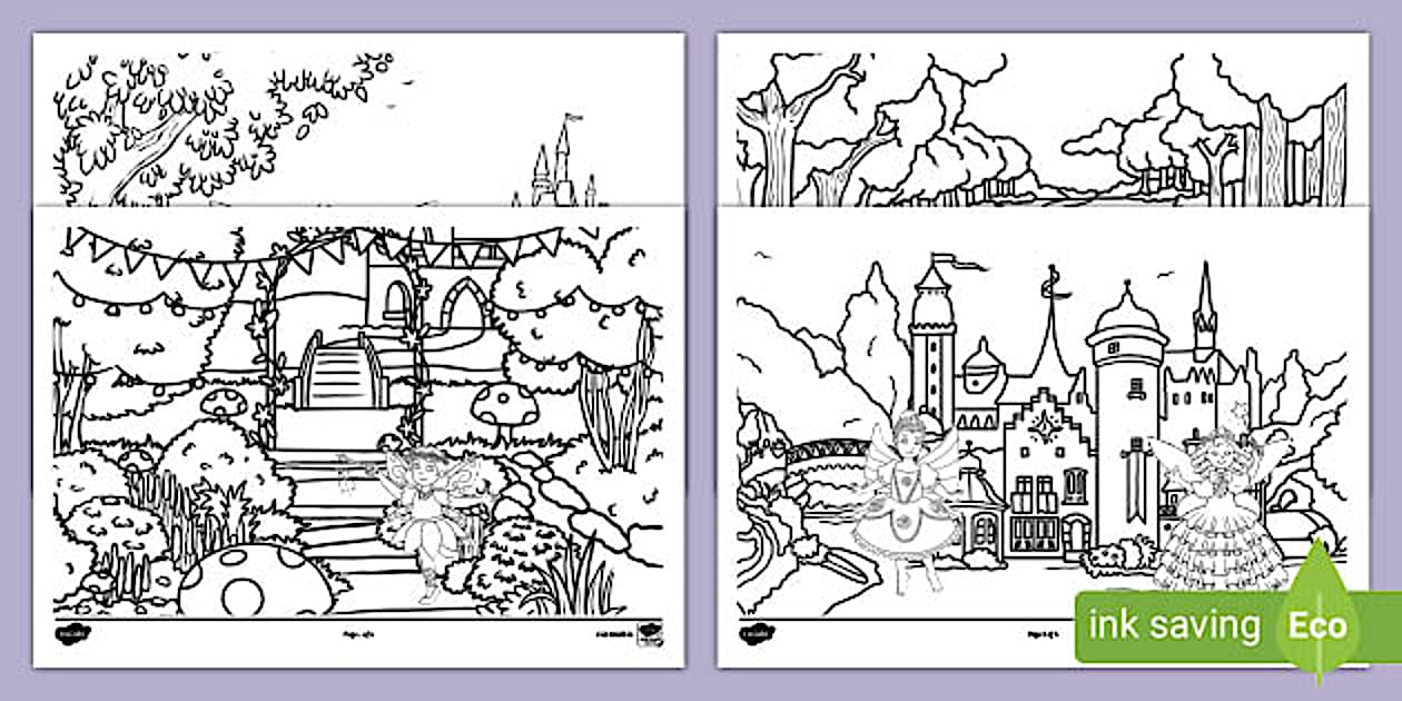 Fairy Mindfulness Colouring - Colouring Pages (teacher made)