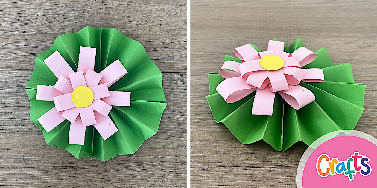 Lotus Flower Paper Craft (teacher made) - Twinkl