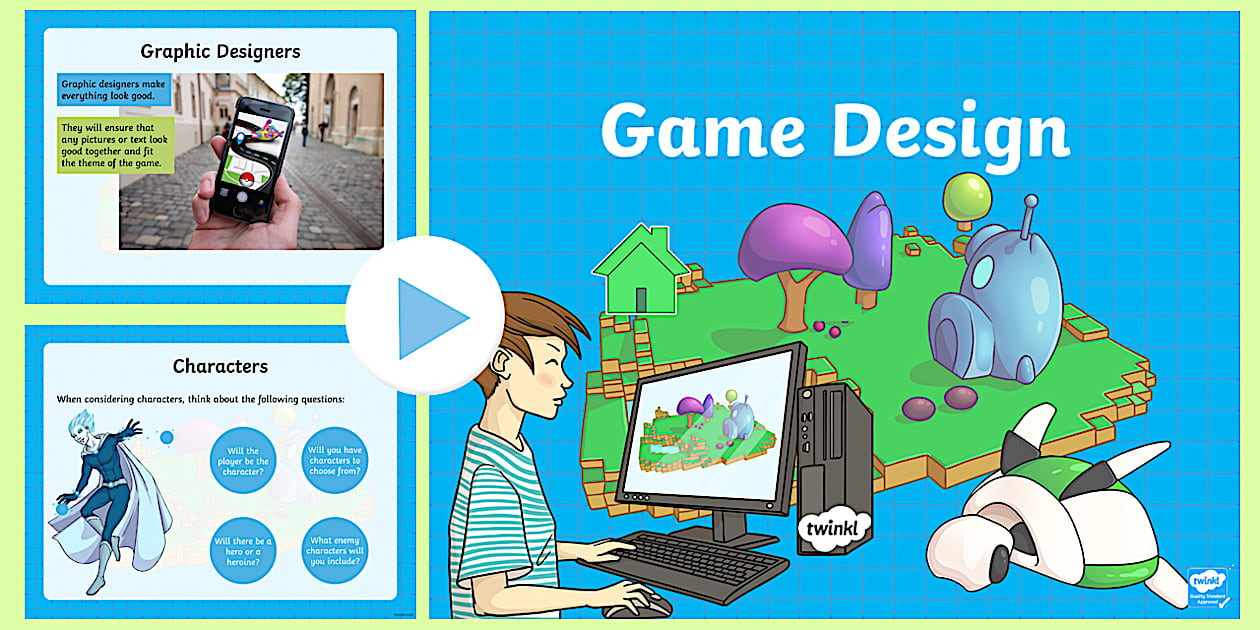 Teaching Game Design PowerPoint – CfE Second Level