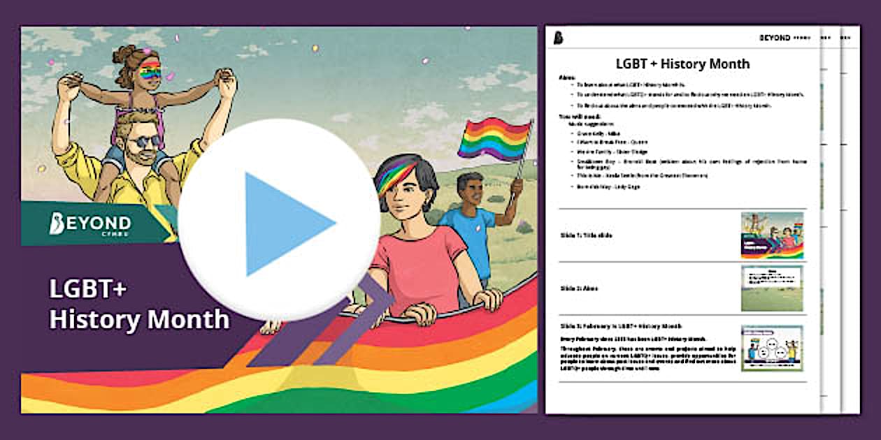 LGBT+ History Month Assembly Pack (teacher made) - Twinkl