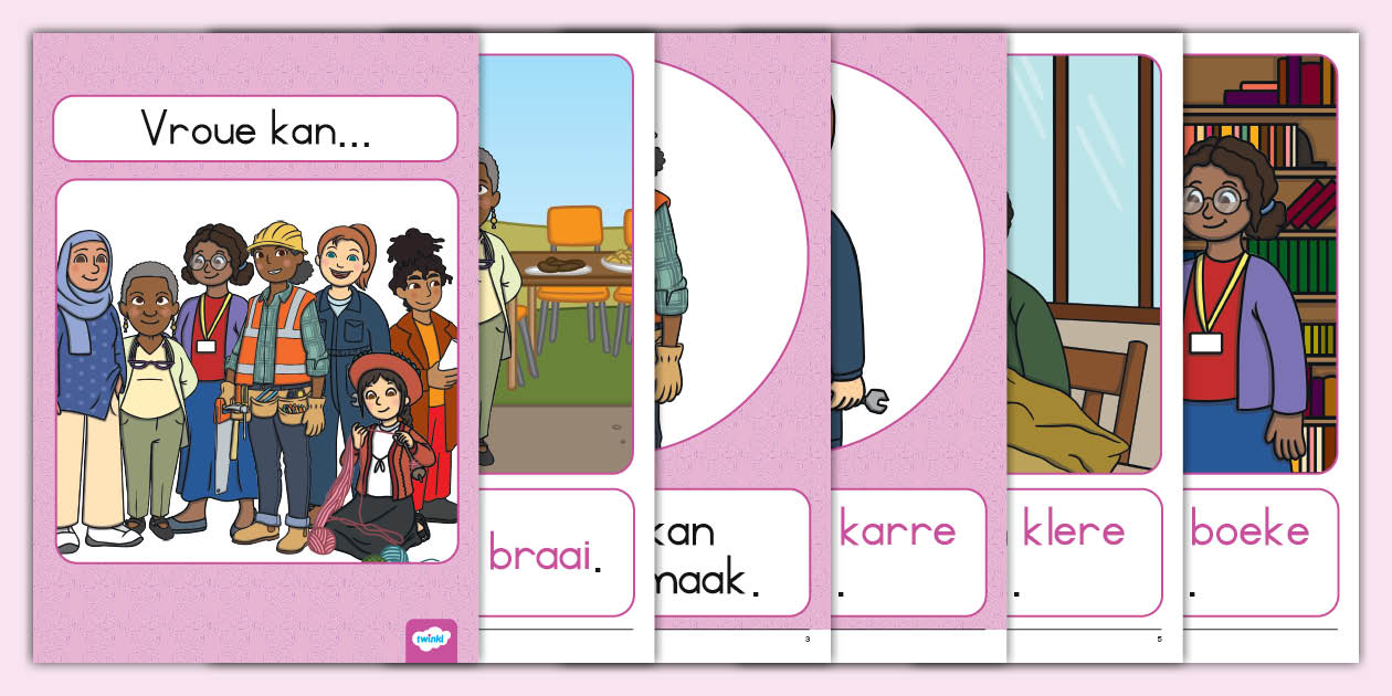 Vrouedag: Mini-boek Vroue kan...